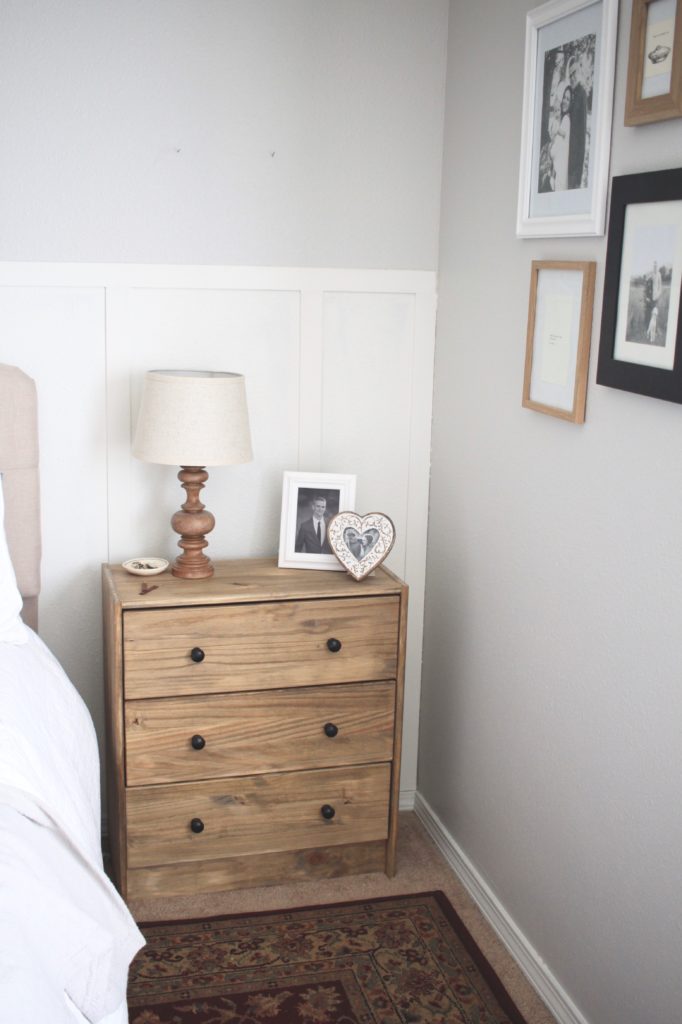 Quick and Easy IKEA Rast Nightstand Hack – Hand Gathered Home