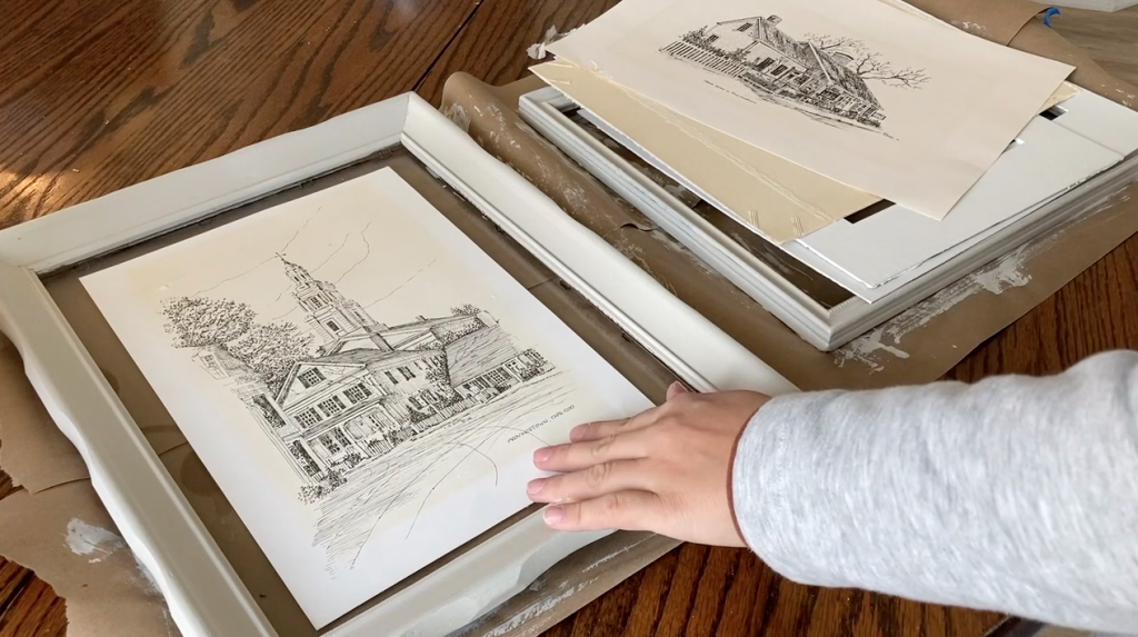 Goodwill Artwork Makeover for Under $20 | Easy and Cheap